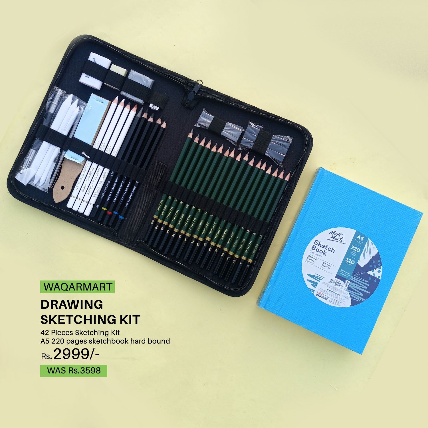 Sketching Kit For Artist and Professional