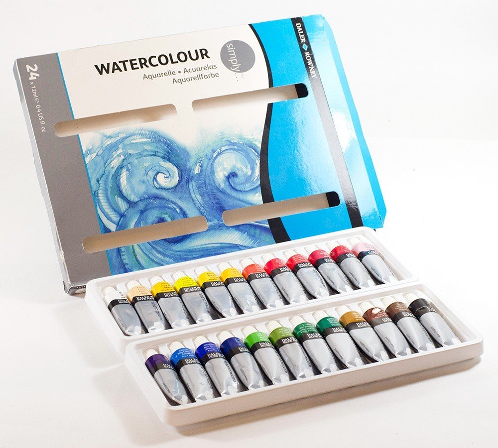 Daler Rowney Watercolors Set