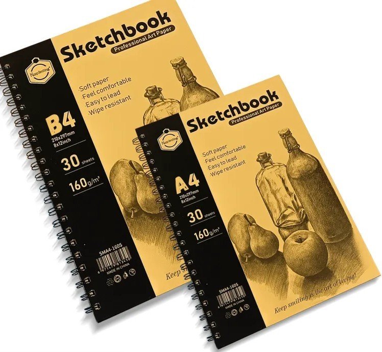 Keep Smiling Professional Sketchbook