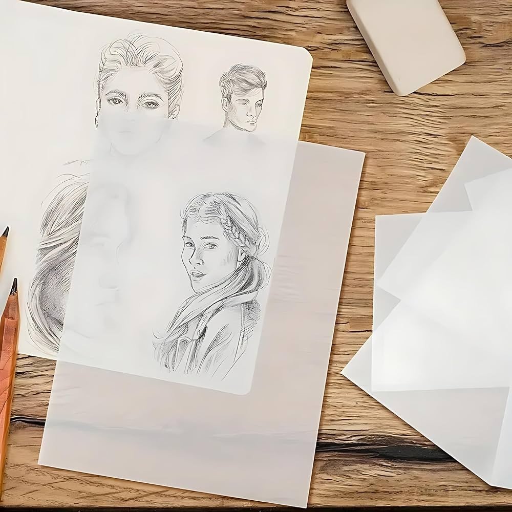 Tracing Paper for Sketching And drawing Pack of 10pcs
