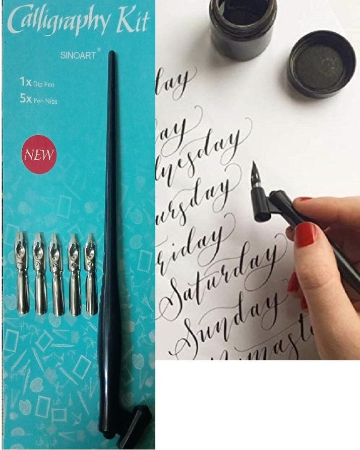 Calligraphy Kit For Artist Oblique Pen